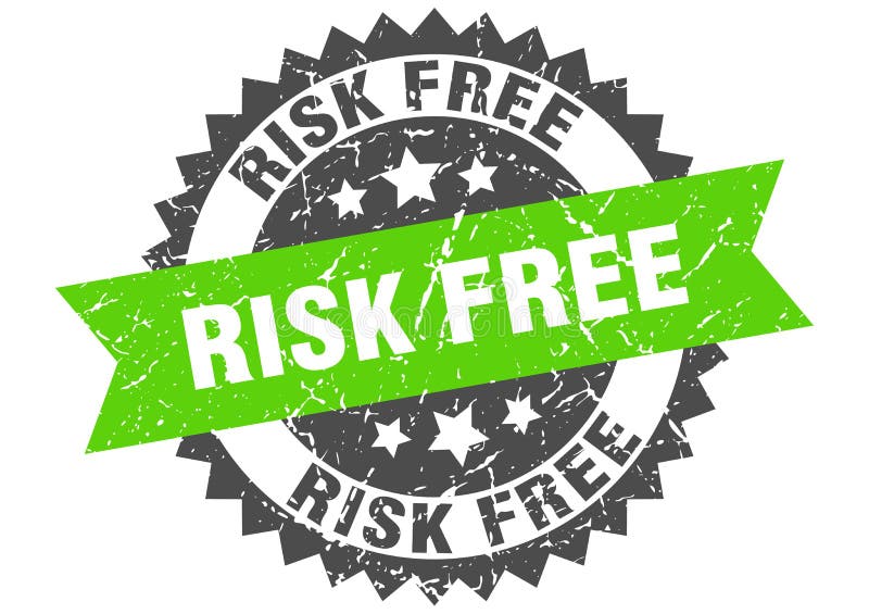 Risk Free Stamp. Risk Free Grunge Round Sign Stock Vector ...