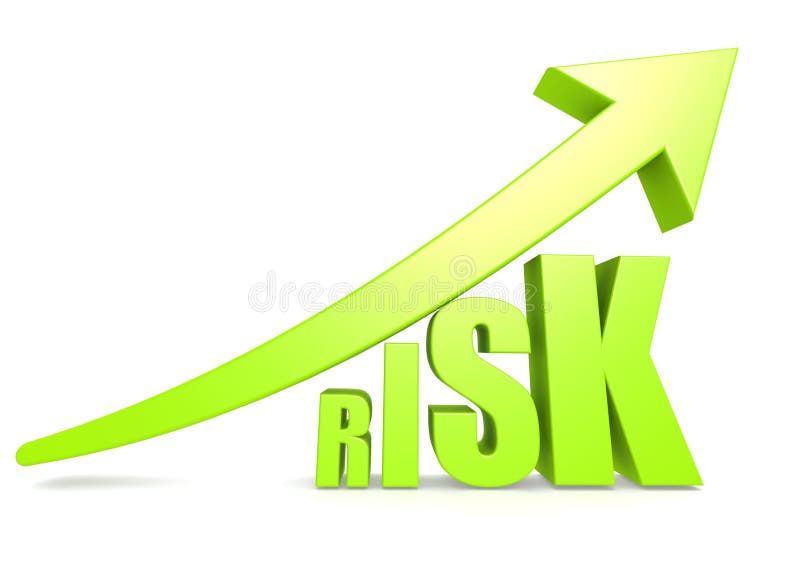 Risk Meter concept stock illustration. Illustration of market - 74719450