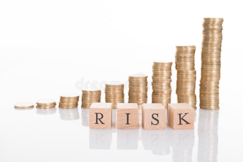 Risk and growth chart stock photo. Image of growth, business - 222887826