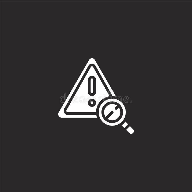 Risk Icon. Filled Risk Icon for Website Design and Mobile, App ...
