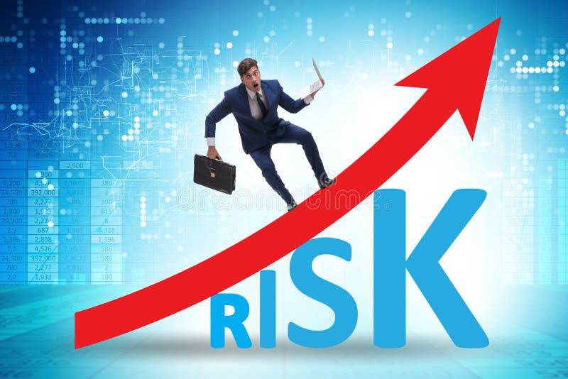 Risk Increase Concept in Management Stock Photo - Image of data ...