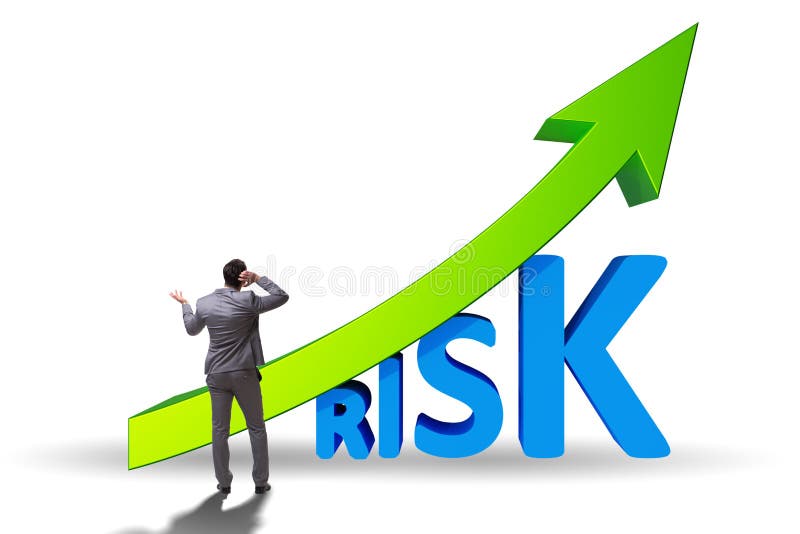 Risk Increase Concept in Management Stock Photo - Image of technology ...