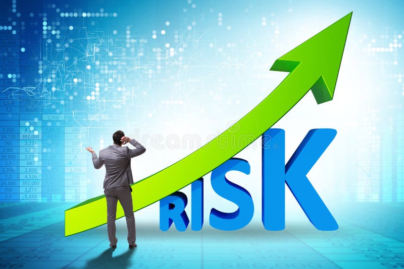 Risk Increase Concept in Management Stock Image - Image of enterprise ...