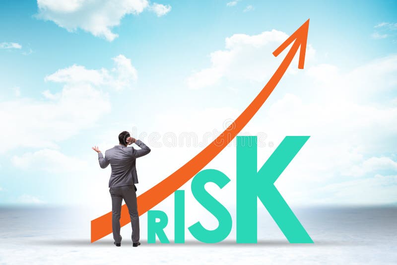 Risk Increase Concept in Management Stock Image - Image of enterprise ...