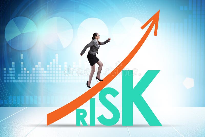 Risk Increase Concept in Management Stock Photo - Image of measurement ...