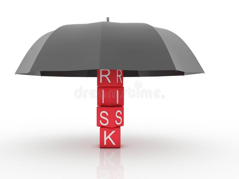 Risk Insurance and Accident Themes Stock Illustration - Illustration of ...