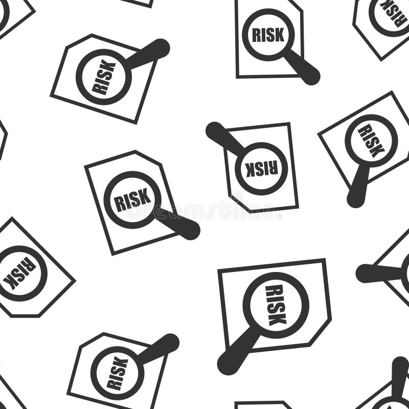 Risk Level Icon in Flat Style. Result Vector Illustration on White ...