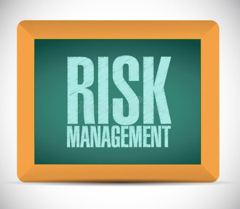 Risk Management Model Illustration Stock Illustration - Illustration of ...