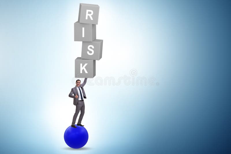 Risk Management Concept with Balancing Businessman Stock Photo - Image ... Risk Management Concept with Balancing Businessman Stock Photo - Image ...