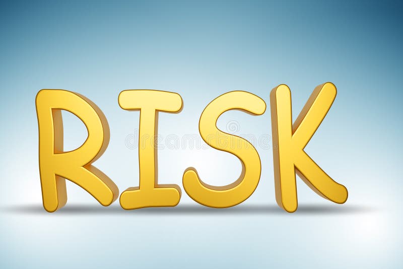 Risk Management Concept with Letters Stock Illustration - Illustration ...