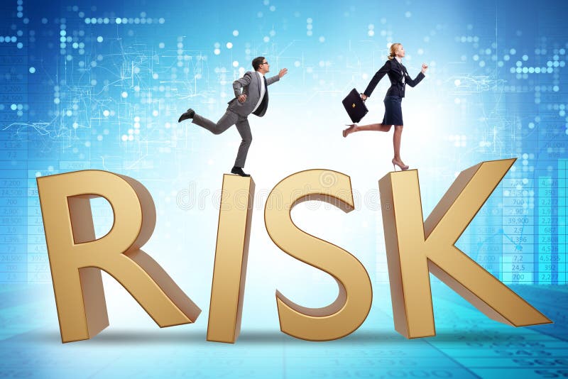 Risk Management Concept with Letters Stock Photo - Image of financial ...