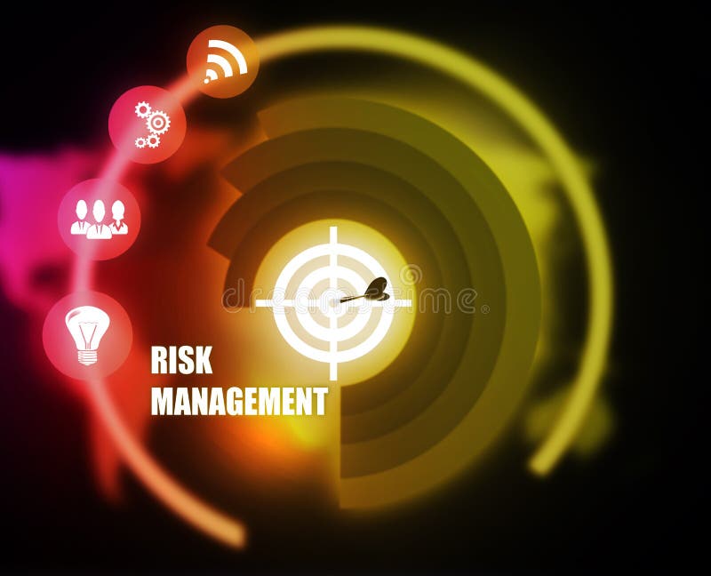 Risk Management Concept Plan Graphic Stock Illustration - Illustration ...