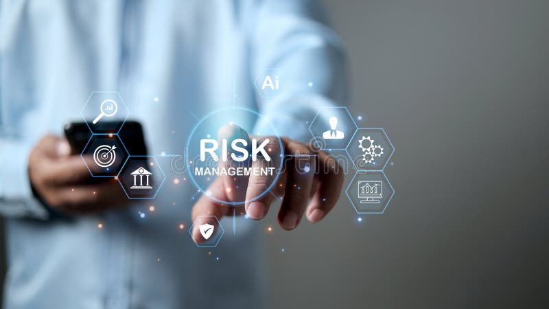 Risk Management Concept, Strategy and Analyzing Financial Data on a ...