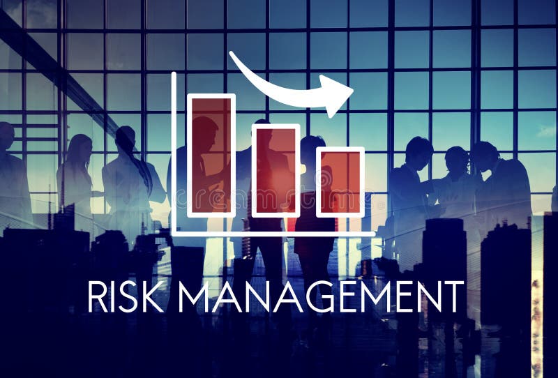 Risk Management Diagram Graph Arrow Concept Stock Photo - Image of ...