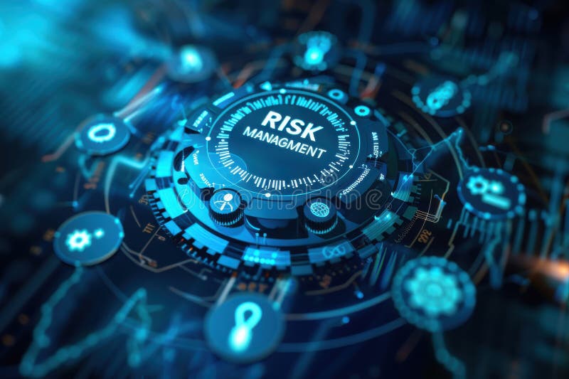 Risk Management Forecasting Evaluation Financial Concept. Background ...