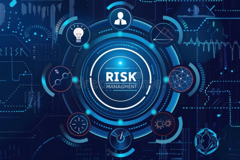 Risk Management Forecasting Evaluation Financial Concept. Background ...