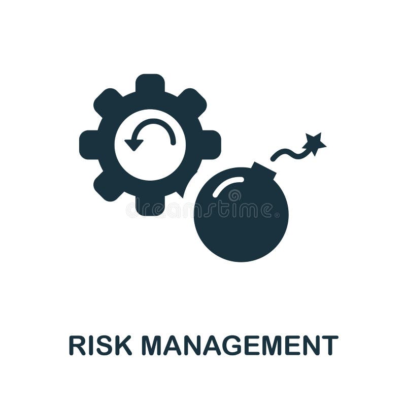 Risk Management Icon. Simple Element from Management Collection ...