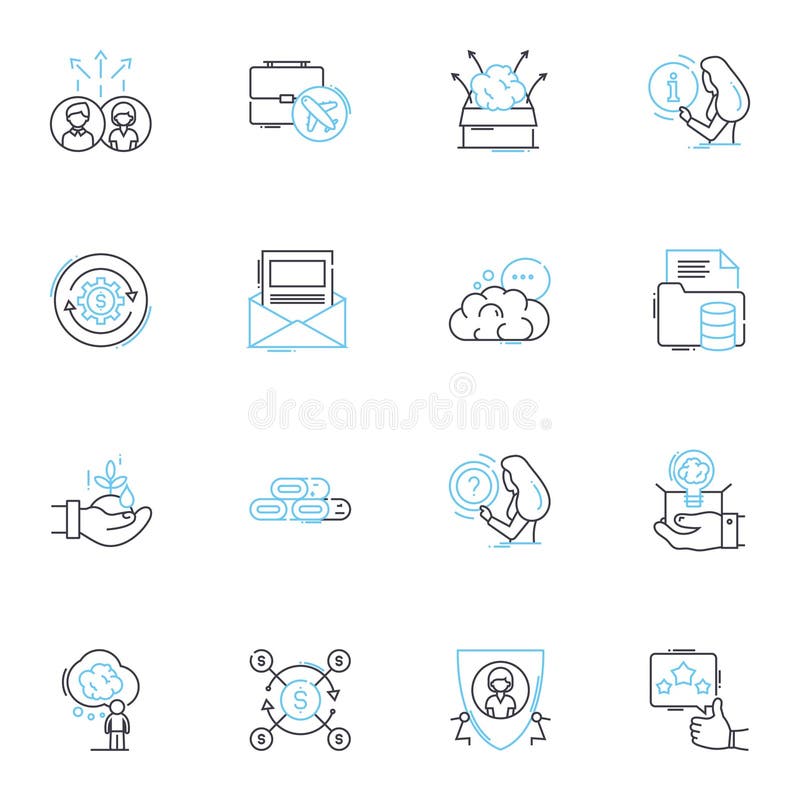 Risk Management Linear Icons Set. Probability, Exposure, Contingency ... Risk Management Linear Icons Set. Probability, Exposure, Contingency ...