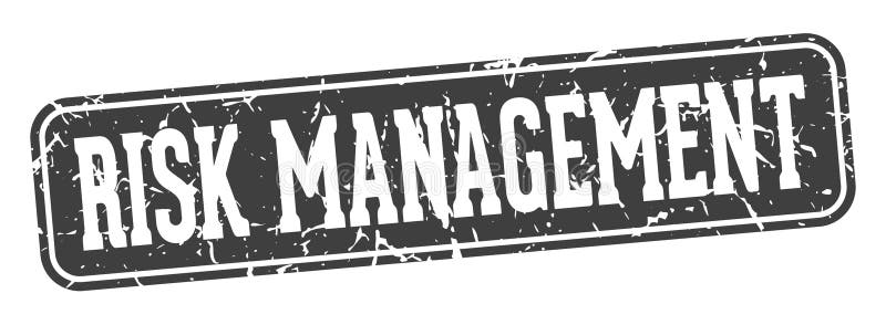 Risk Management Rectangular Sign. Risk Management Stamp Stock Vector ...