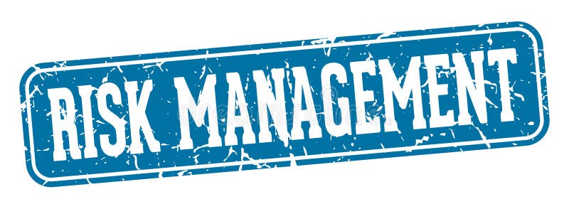 Risk Management Rectangular Sign. Risk Management Stamp Stock Vector ...