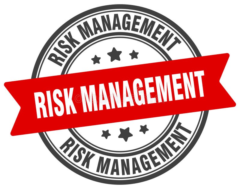 Risk Management Stamp. Risk Management Label on Transparent Background ...
