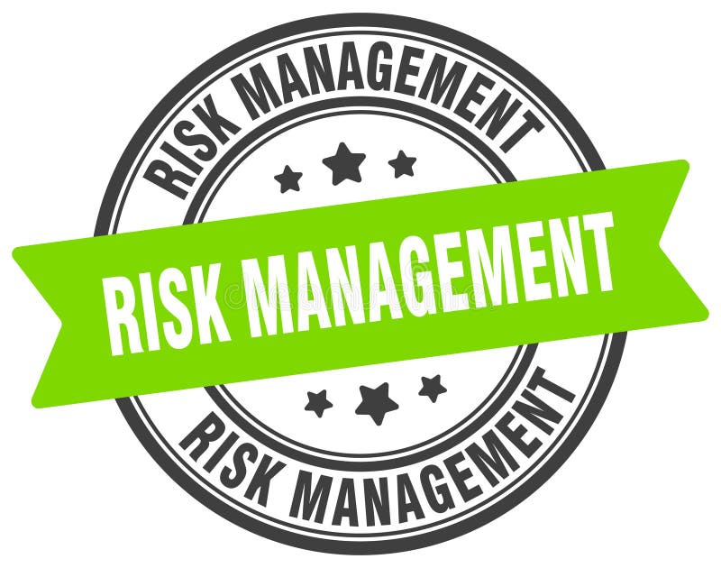 Risk Management Stamp. Risk Management Label on Transparent Background ...