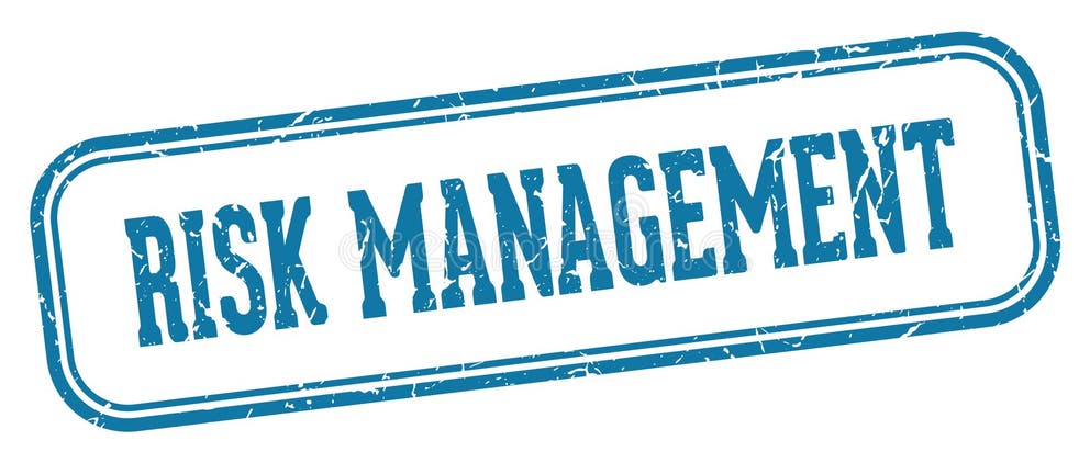 Risk Management Stamp. Risk Management Rectangular Stamp on White ...