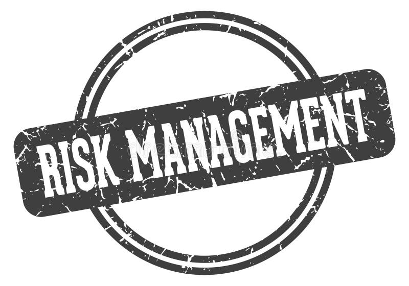 Risk management stamp stock vector. Illustration of isolated - 349493564
