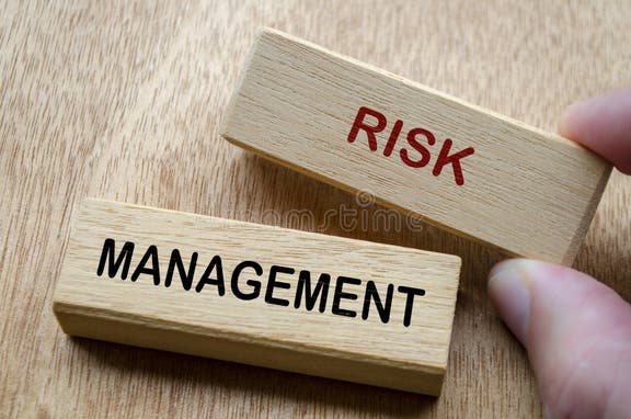 Risk Management Text on Wooden Blocks. Risk Management Concept Stock ...