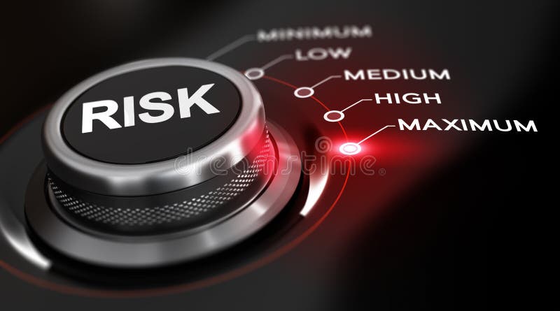 Risk Maximum stock illustration. Illustration of danger - 48242719
