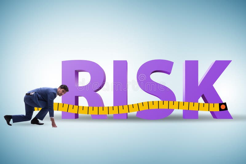 Risk Measurement and Assessment Concept Stock Image - Image of diagram ...