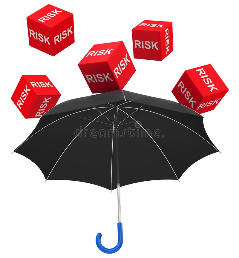 Risk protection stock illustration. Illustration of protect - 48668465