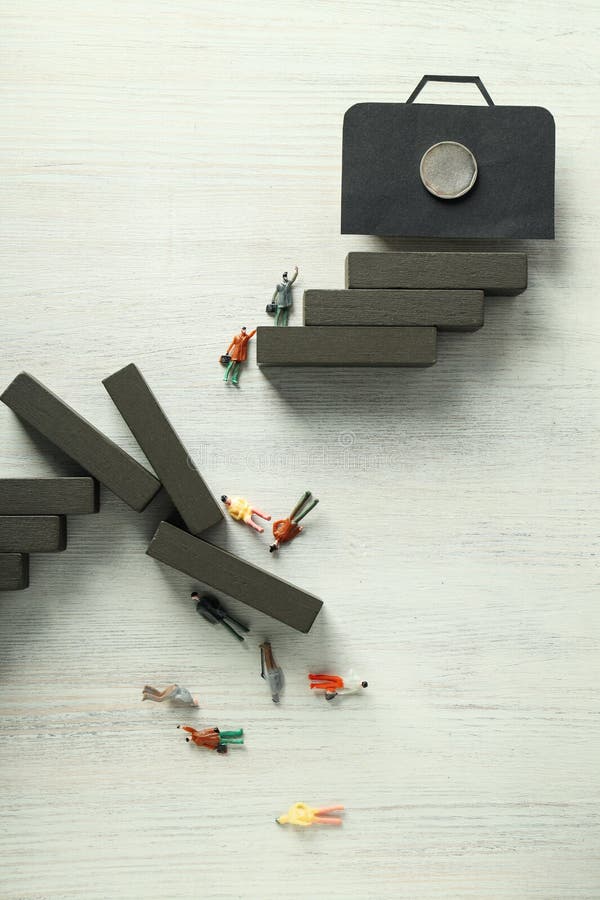 Risk Protection and Eliminating the Risk, Top View Stock Photo - Image ...