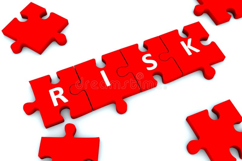 Puzzle on White stock illustration. Illustration of conceptual - 6260392