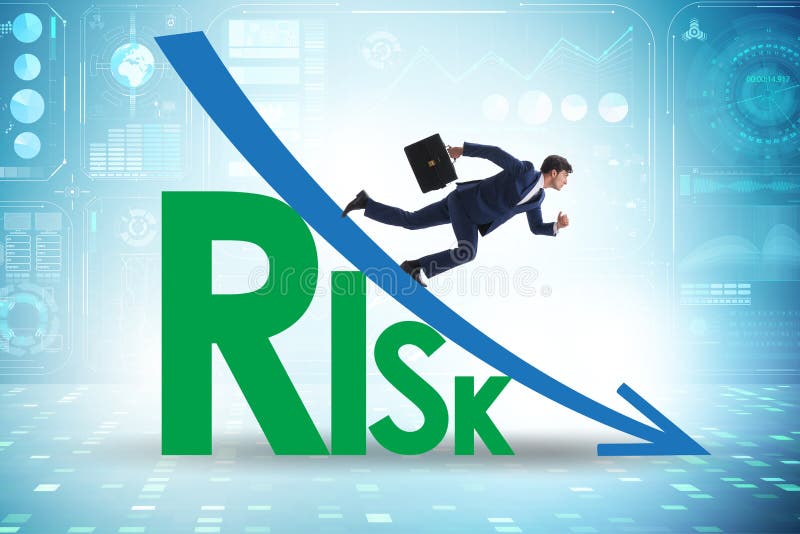 Risk Reduction and Mitigation Concept with Businessman Stock Photo ...