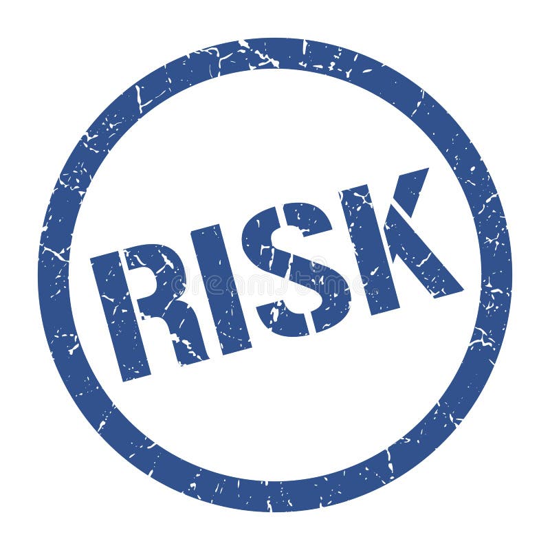Risk stamp stock vector. Illustration of risk, grunge - 136954271