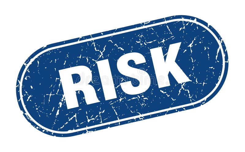 Risk Sign. Risk Grunge Stamp Stock Vector - Illustration of badge ...