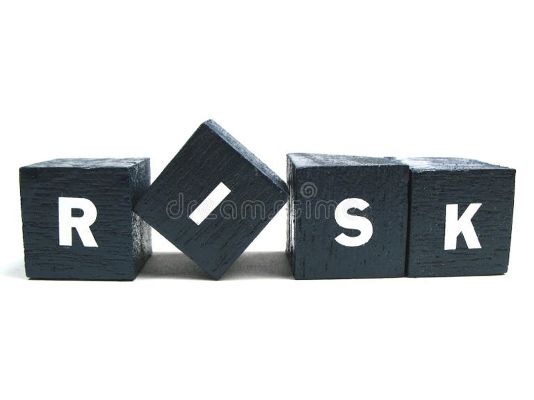 Risk spelled out stock photo. Image of trouble, problem - 6524320