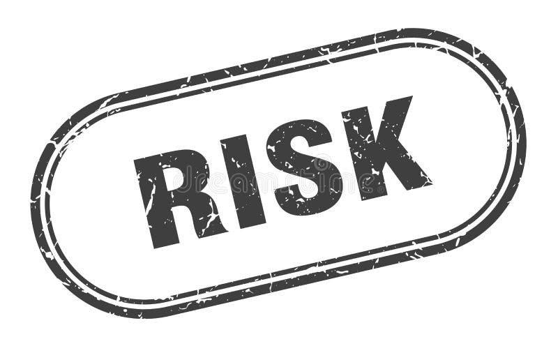 Risk stamp stock vector. Illustration of stamp, sign - 122099623