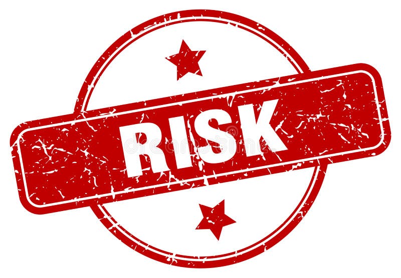 Risk Stamp. Risk Round Grunge Sign Stock Vector - Illustration of ...
