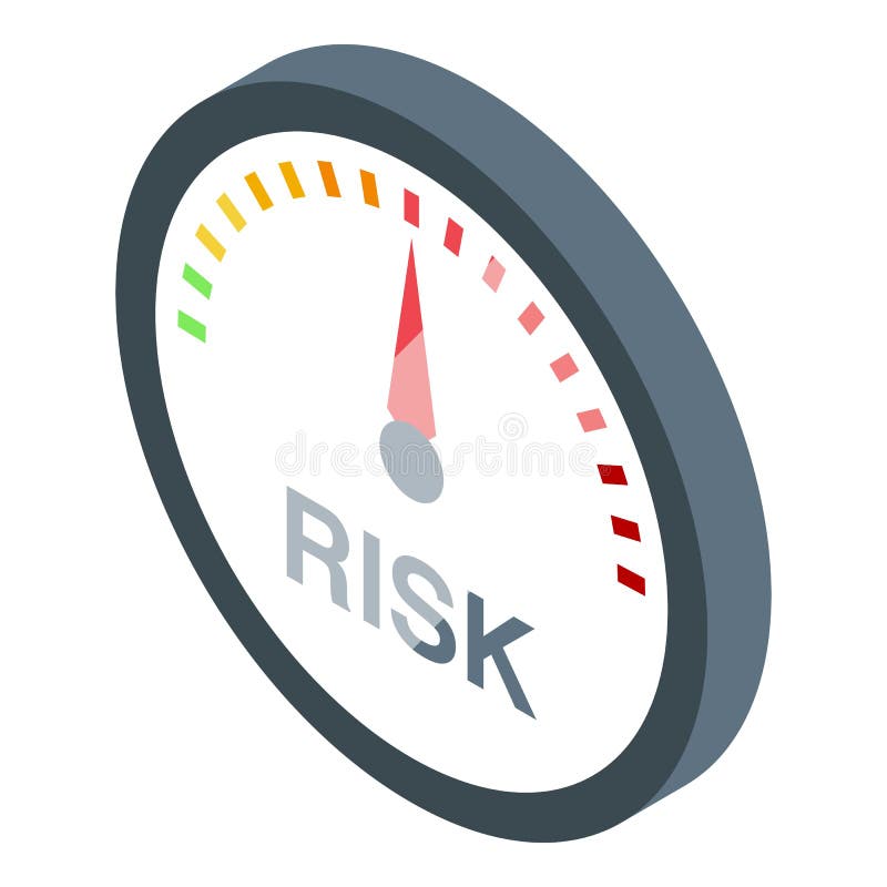 Risk Strategy Icon Isometric Vector. Danger System Stock Illustration ...