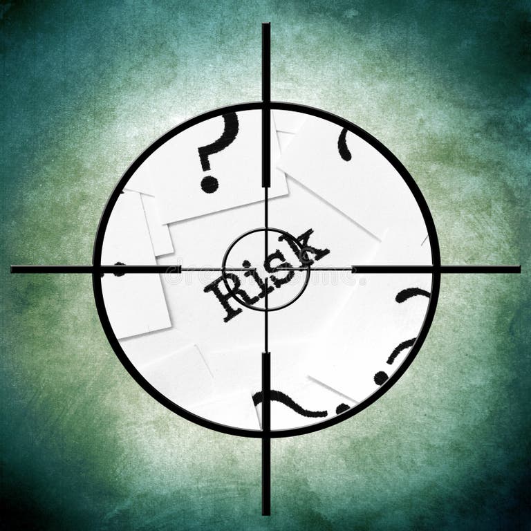 Risk target concept stock image. Image of conceptual - 173715623