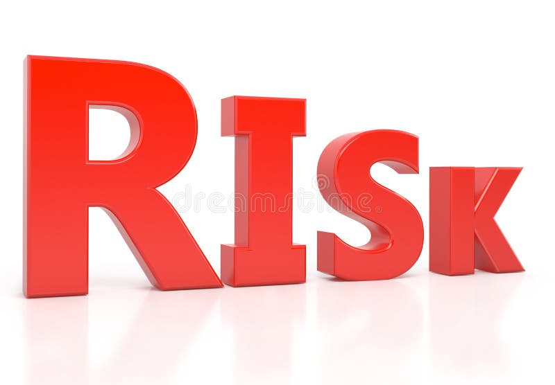 Risk Concept (3D) stock illustration. Illustration of text - 9098110