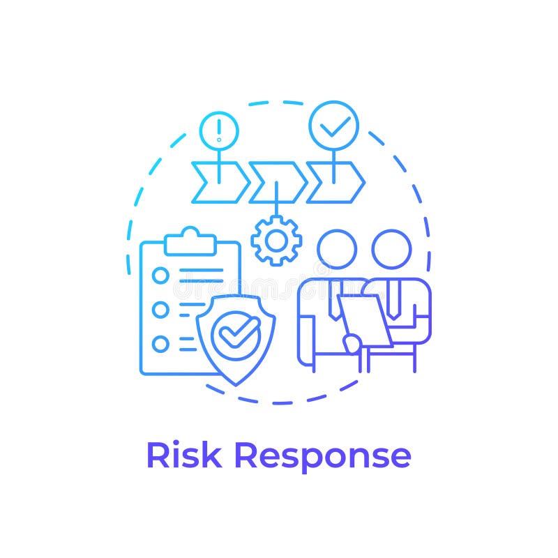 Risk treatment checklist stock illustration. Illustration of checklist ...