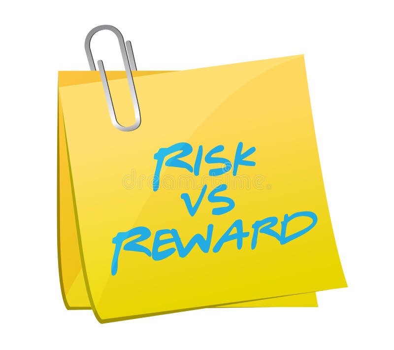 Risk and Reward Balance Illustration Stock Illustration - Illustration ...