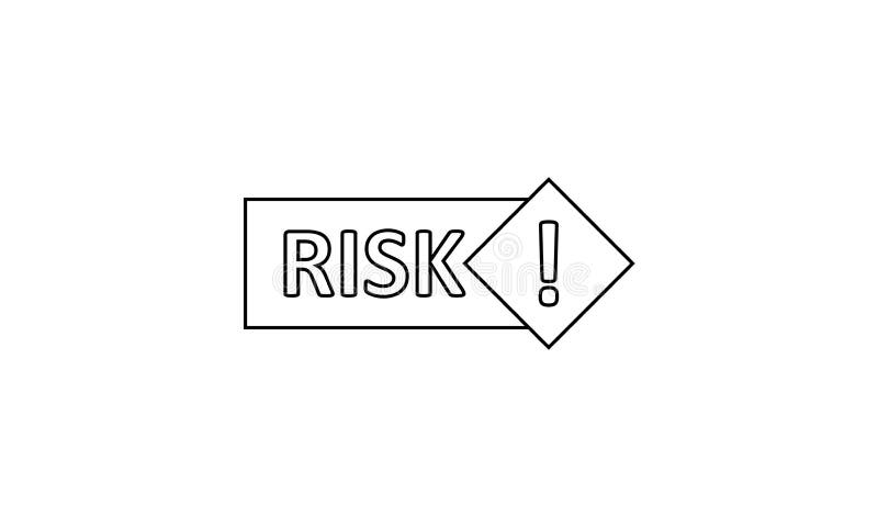 Risk, Warning, Attention Sign Concept , Mark Vector Icon, Isolated ...