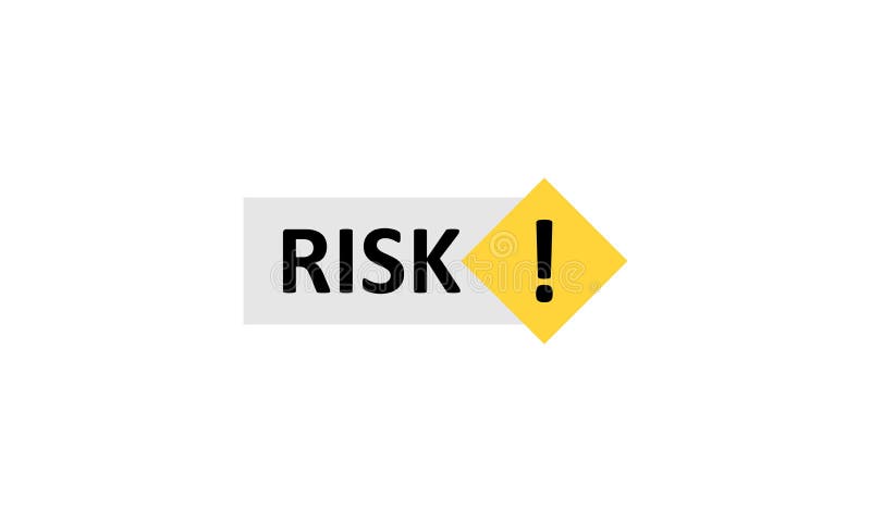 Risk, Warning, Attention Sign Concept , Mark Vector Icon, Isolated ...