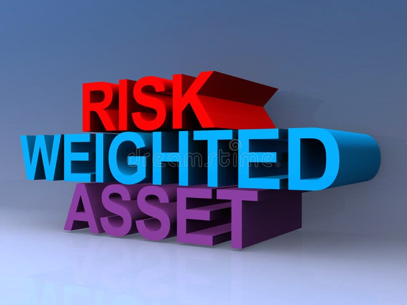 Risk weighted asset stock illustration. Illustration of investment ...
