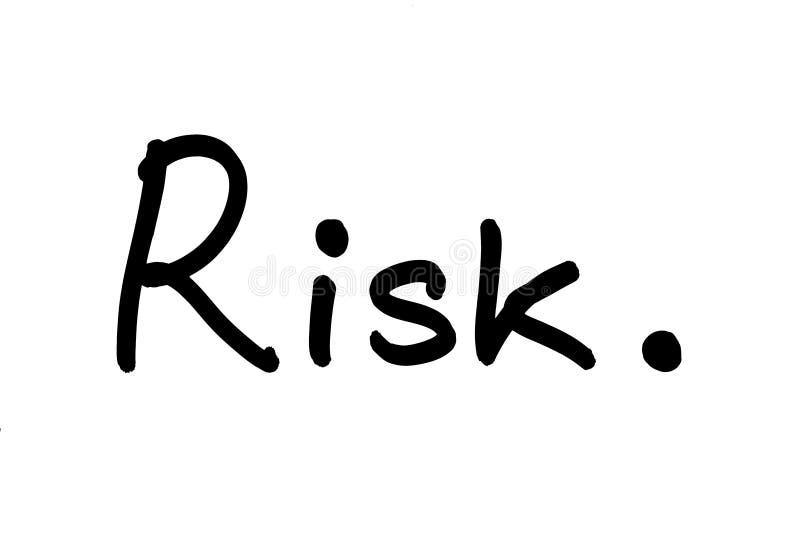 Risk stock illustration. Illustration of messageboard - 208034793