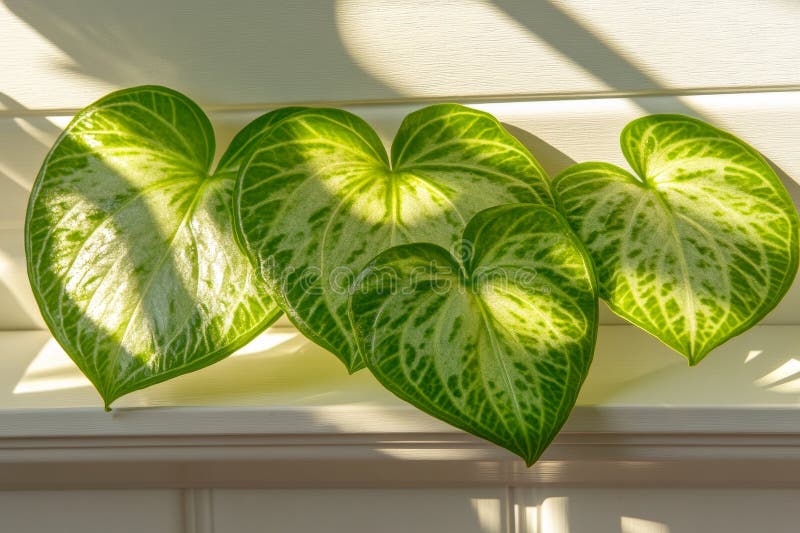 Riskus Leaves of Various Colors Arranged Creatively on a White Backdrop ...